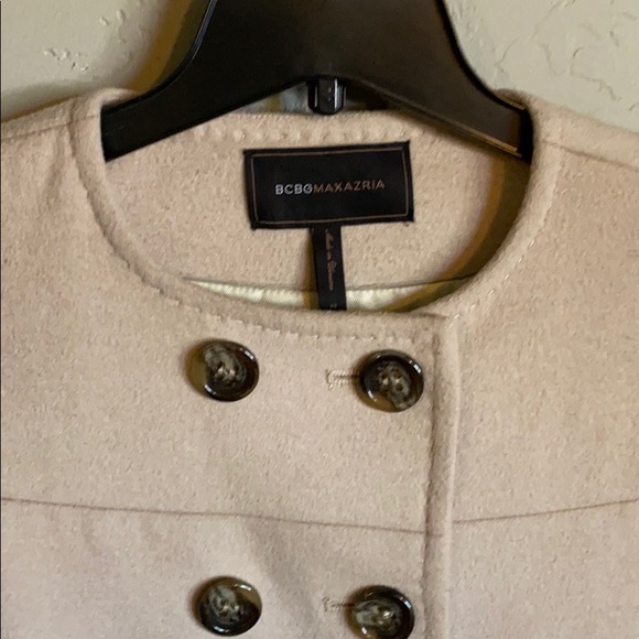 BCBGMaxAzria | Jackets & Coats | Bcbg Maxazria Double Breasted Wool ...